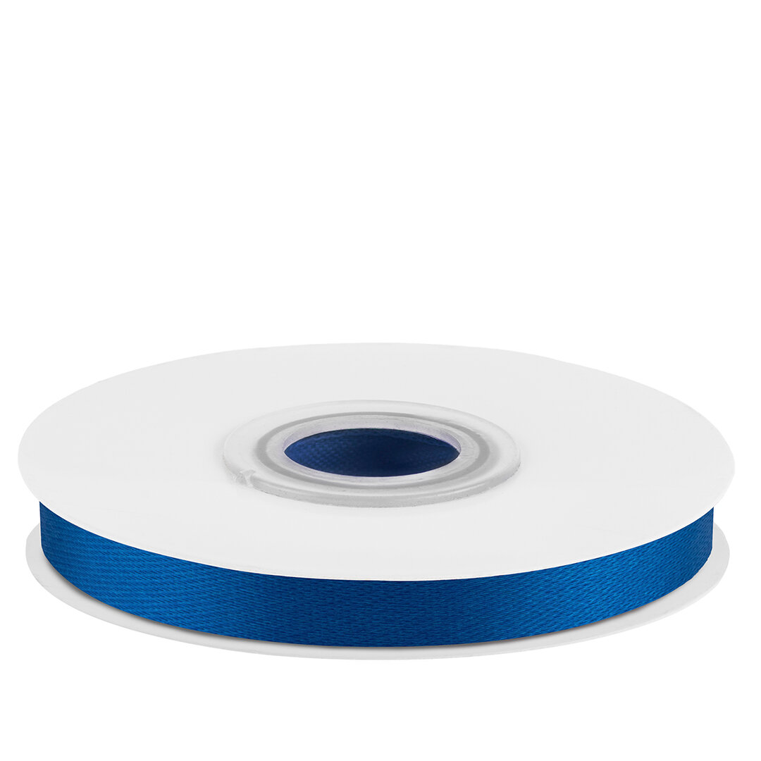 Лента атласная (0,7 смx22,85 м) Синий, 1 шт.