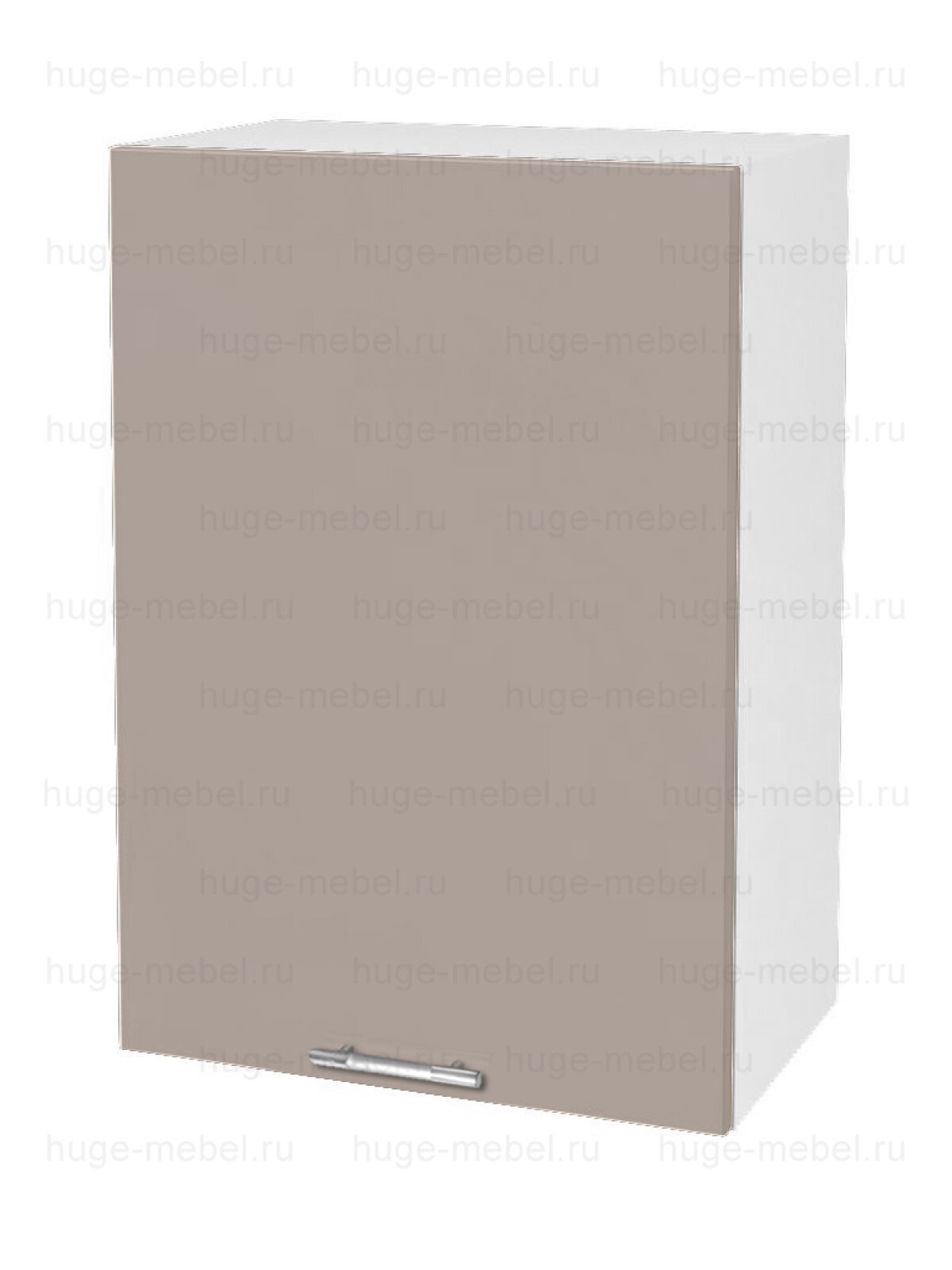 Кухонный шкаф верхний навесной 500 Ксения (кофе с молоком) Huge Mebel. Ширина 500 Высота 716. Модули кухонные верхние Huge Mebel. Ширина 500 Высота 716