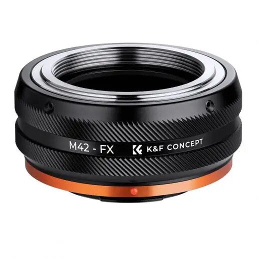 Адаптер M42-FX K&F CONCEPT для Sony, Canon, Nikon, Fujifilm (Camera Fuji FX)
