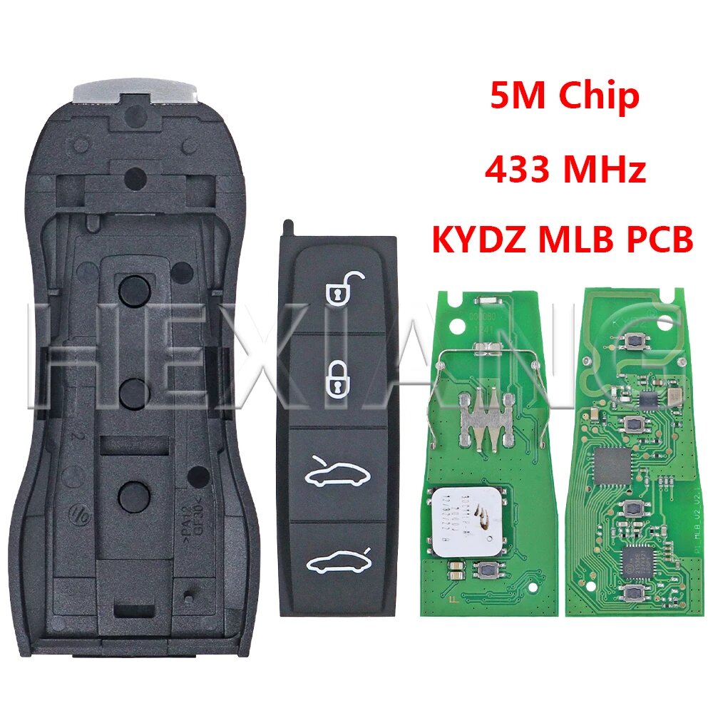 HE KYDZ PCB 5M чип 433 МГц ключ для Audi VW Porsche