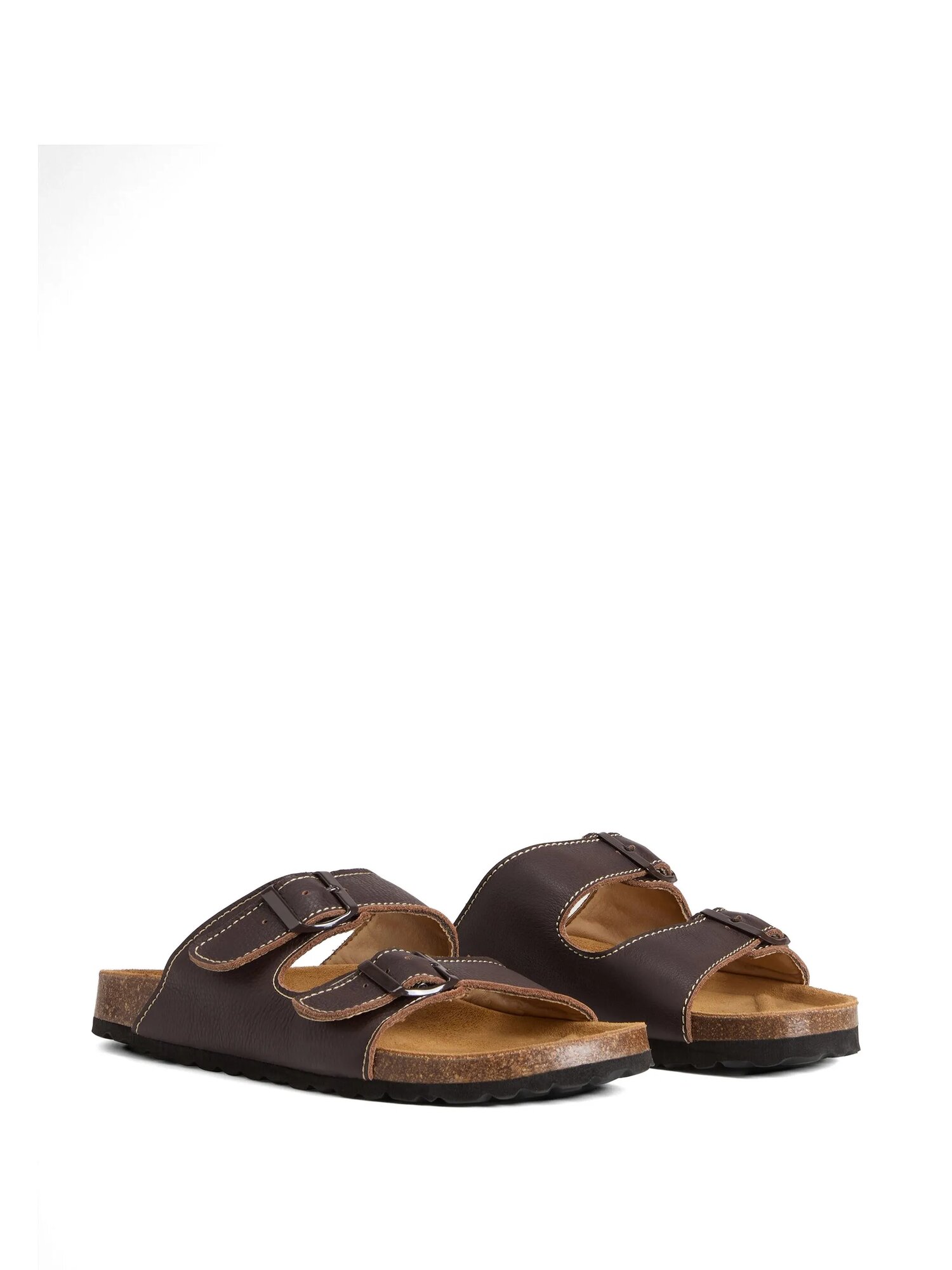 Босоножки Woolrich Strap-details leather sandals, размер 44 — фото 1
