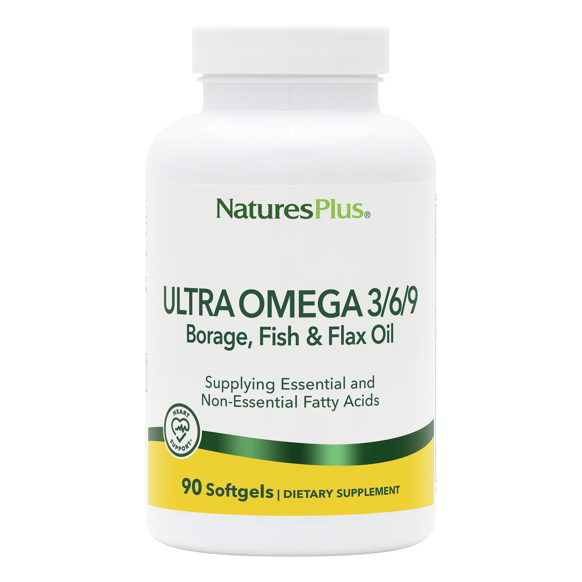 Nature's Plus ULTRA OMEGA 3/6/9 1200 мг, 90 капс.