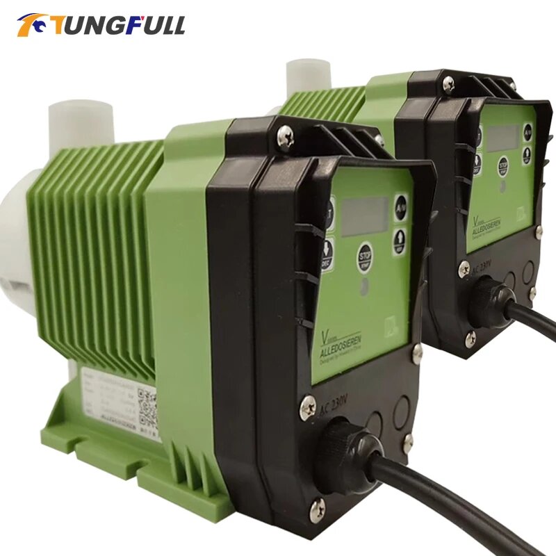 Электромагнитный дозирующий насос Tungfull 220В 6.00L 4.8BAR