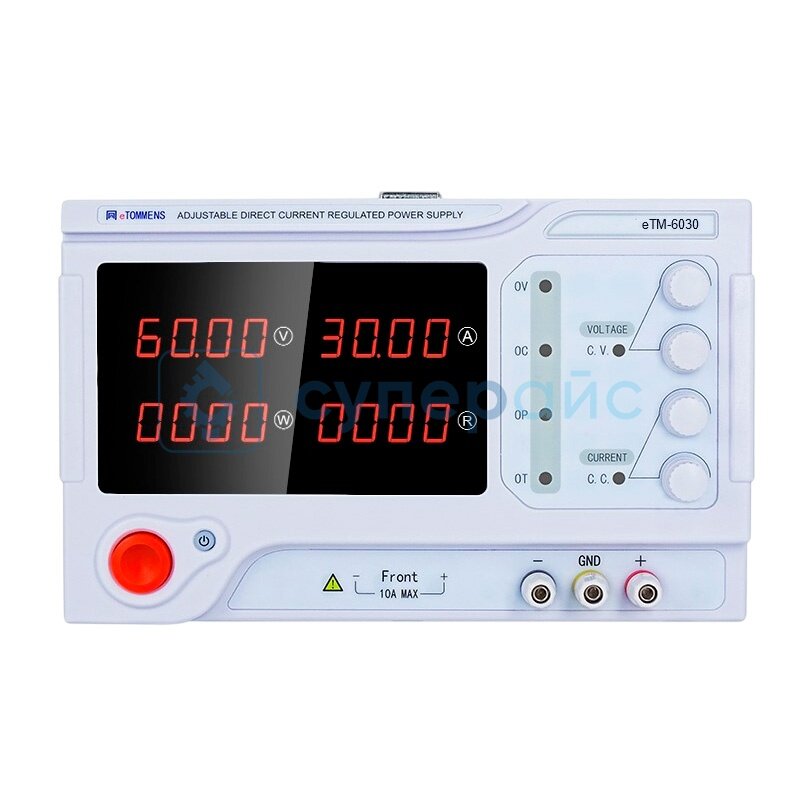 Импульсный блок питания eTOMMENS eTM-6030 (60В, 30А)