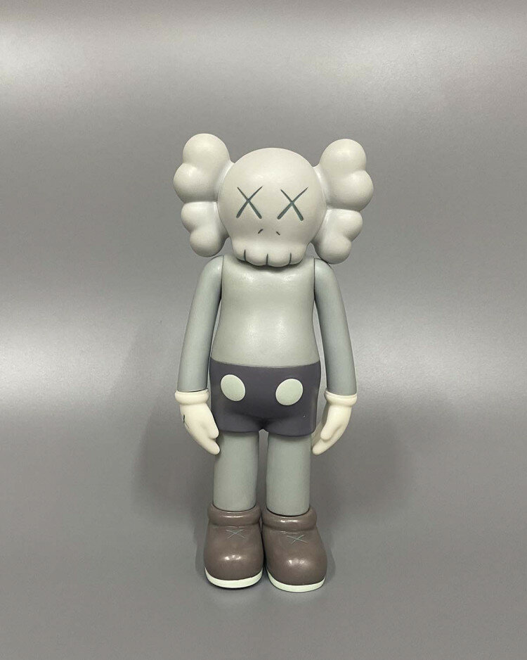 Kaws, статуэтка/фигурка, для интерьера, пластик, голубой, 19 см