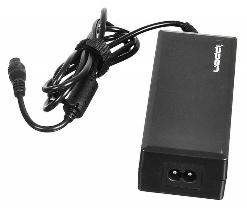 Блок питания для ноутбука Ippon E90 универсальный 90Вт 18.5V-20V 11-connectors 4.5A от бытовой электросети LED индикатор