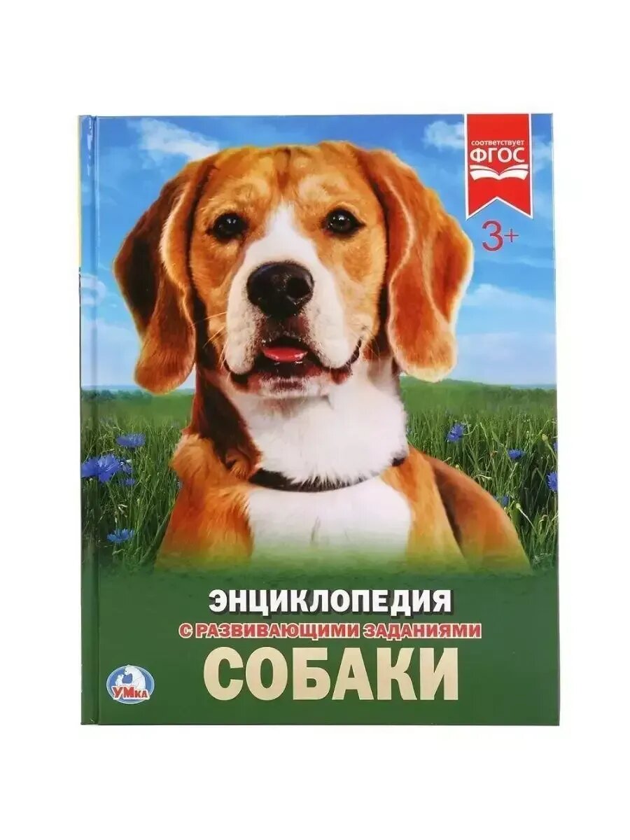 Энциклопедия с развивающими заданиями. Собаки