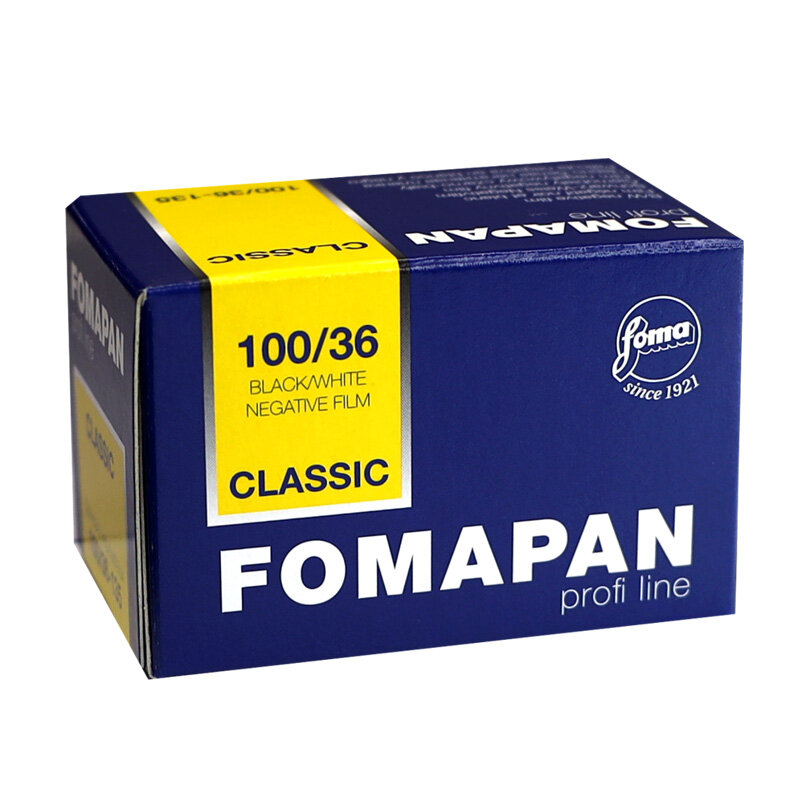 Фотопленка Foma PAN 100 Classic 135, черно-белая, негативная, 36 кадров
