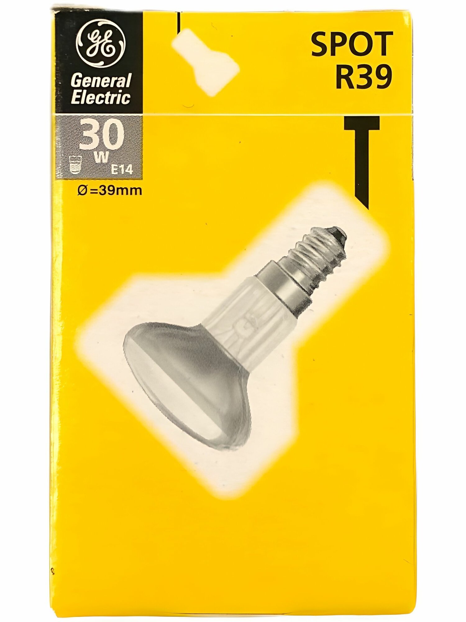 Лампа накаливания зеркальная General Electric R39/30W теплый свет Венгрия