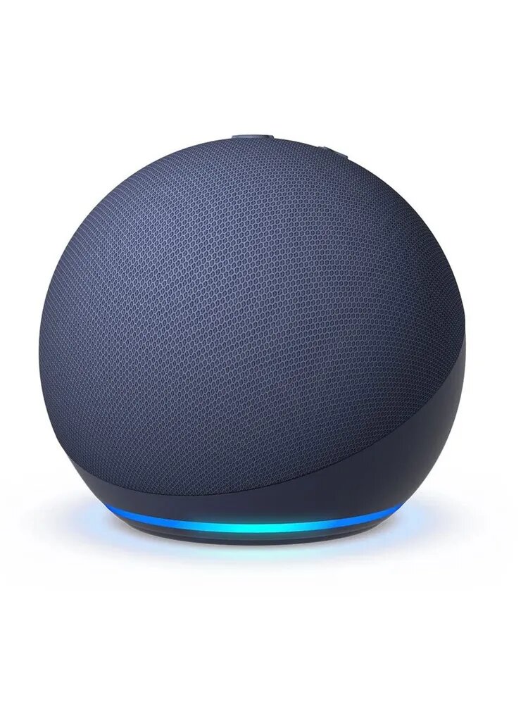 Умная колонка Alexa с глубоким звуком Deep Sea Blue