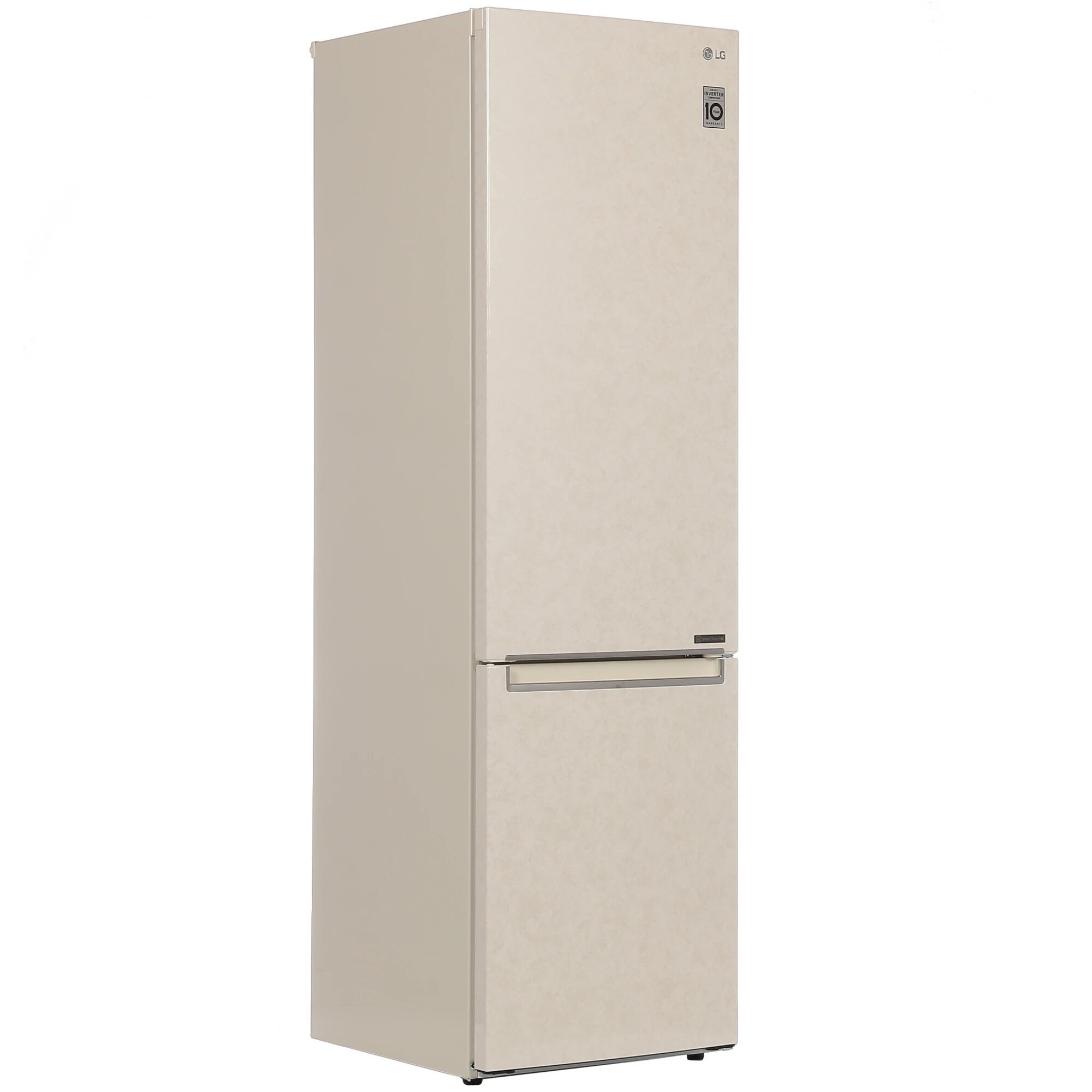 Холодильник LG GA-B509SECL, No Frost, инверторный, бежевый, 419л