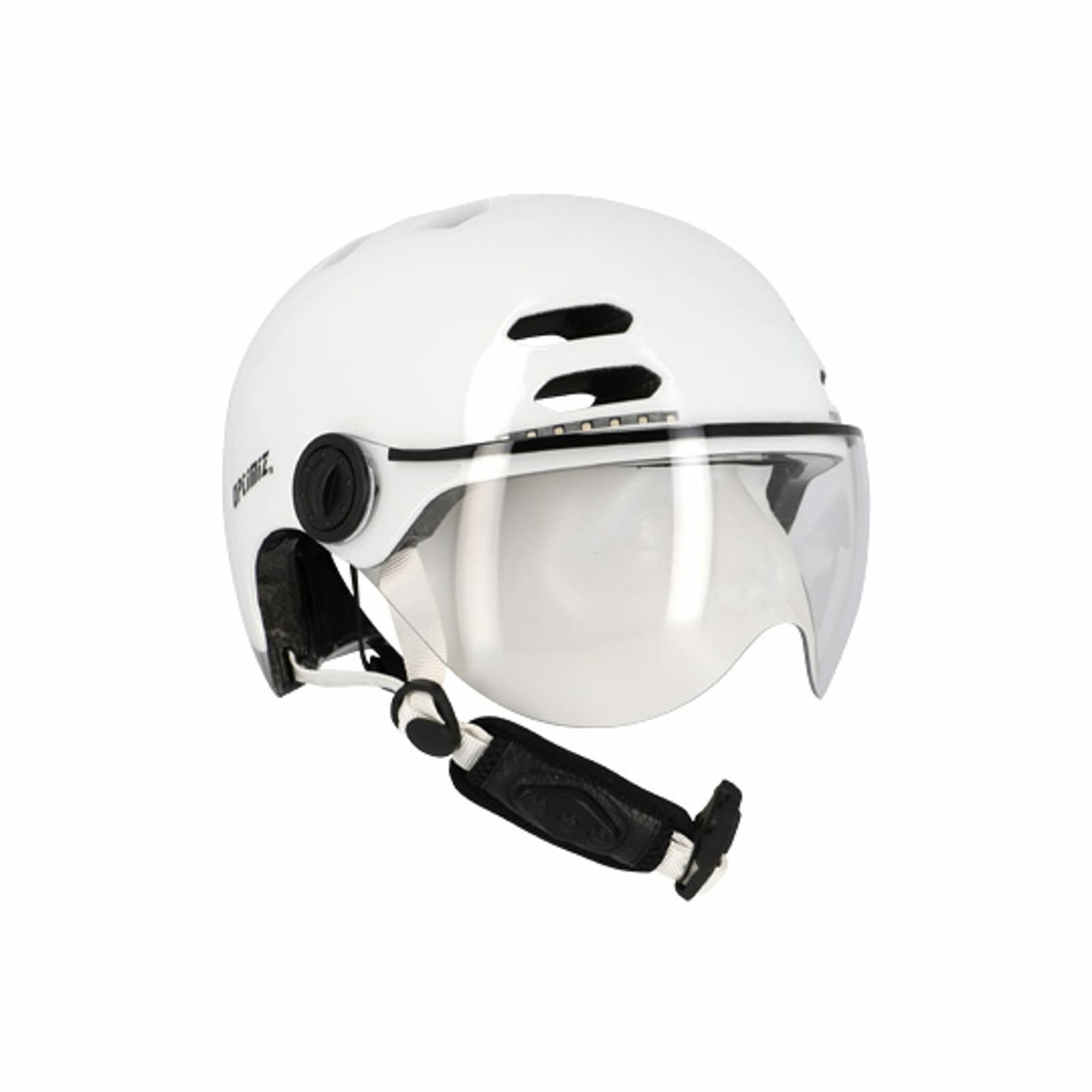 DECATHLON шлем защитный Optimiz Optimiz, белый, размер M/55-58 см
