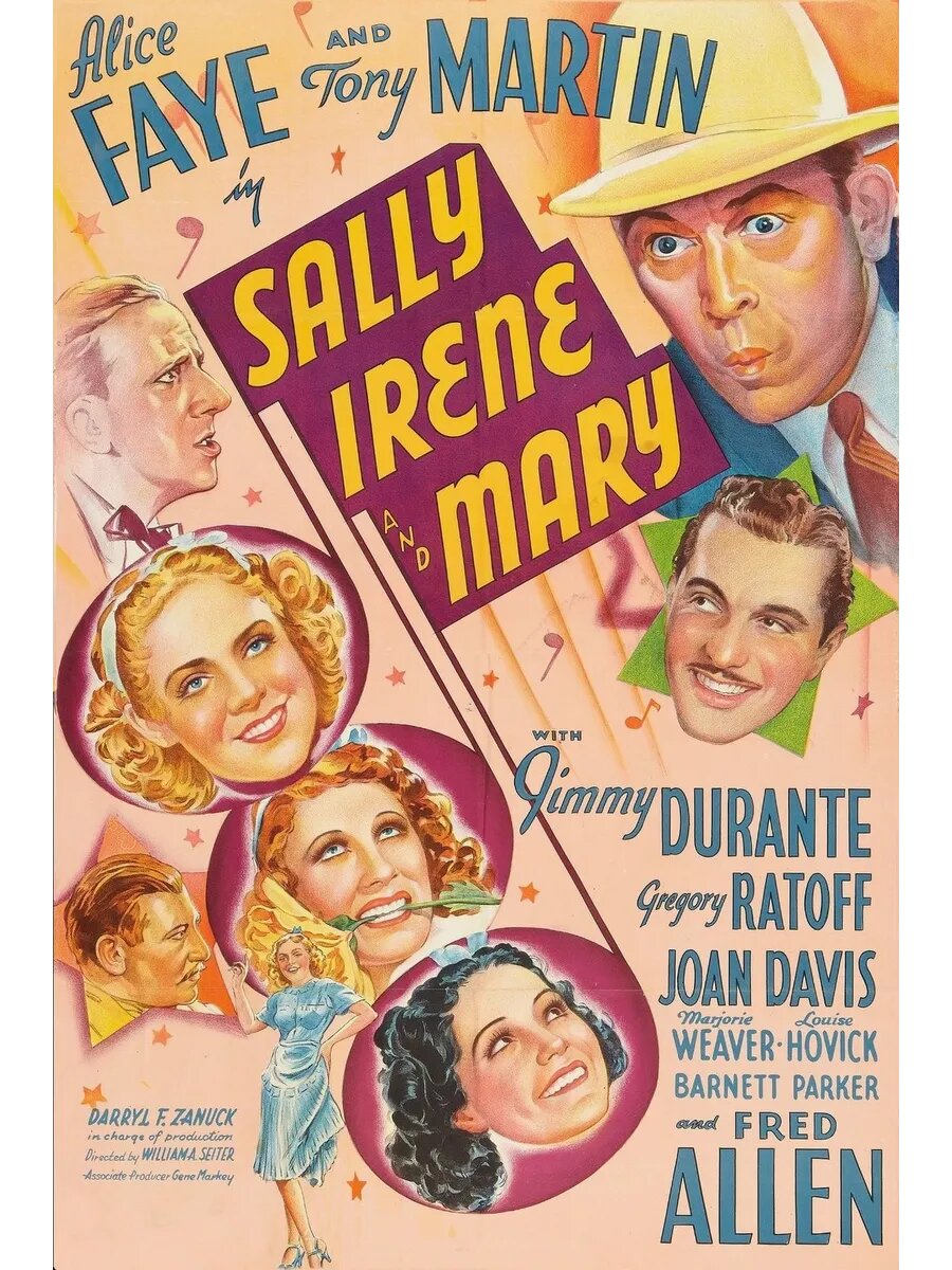 Салли, Ирен и Мэри (1938) (DVD-R)