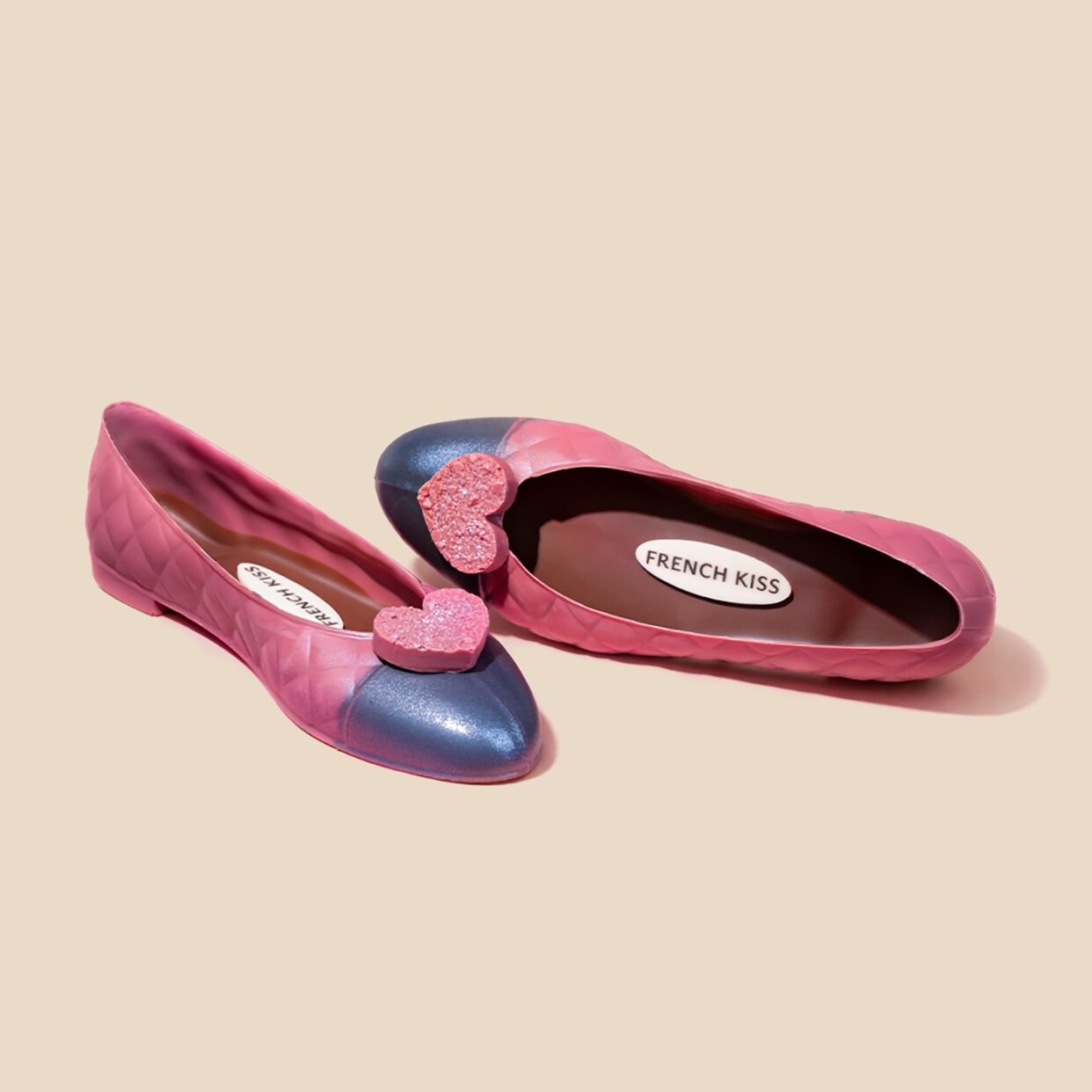 Туфелька фигурка в руби шоколаде и молочном шоколаде, Frenchkiss, 8 марта