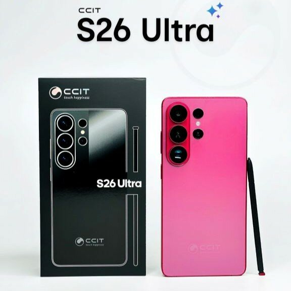 Смартфон CCIT S26 Ultra, сенсорный экран, цвет фиолетовый, 2 SIM
