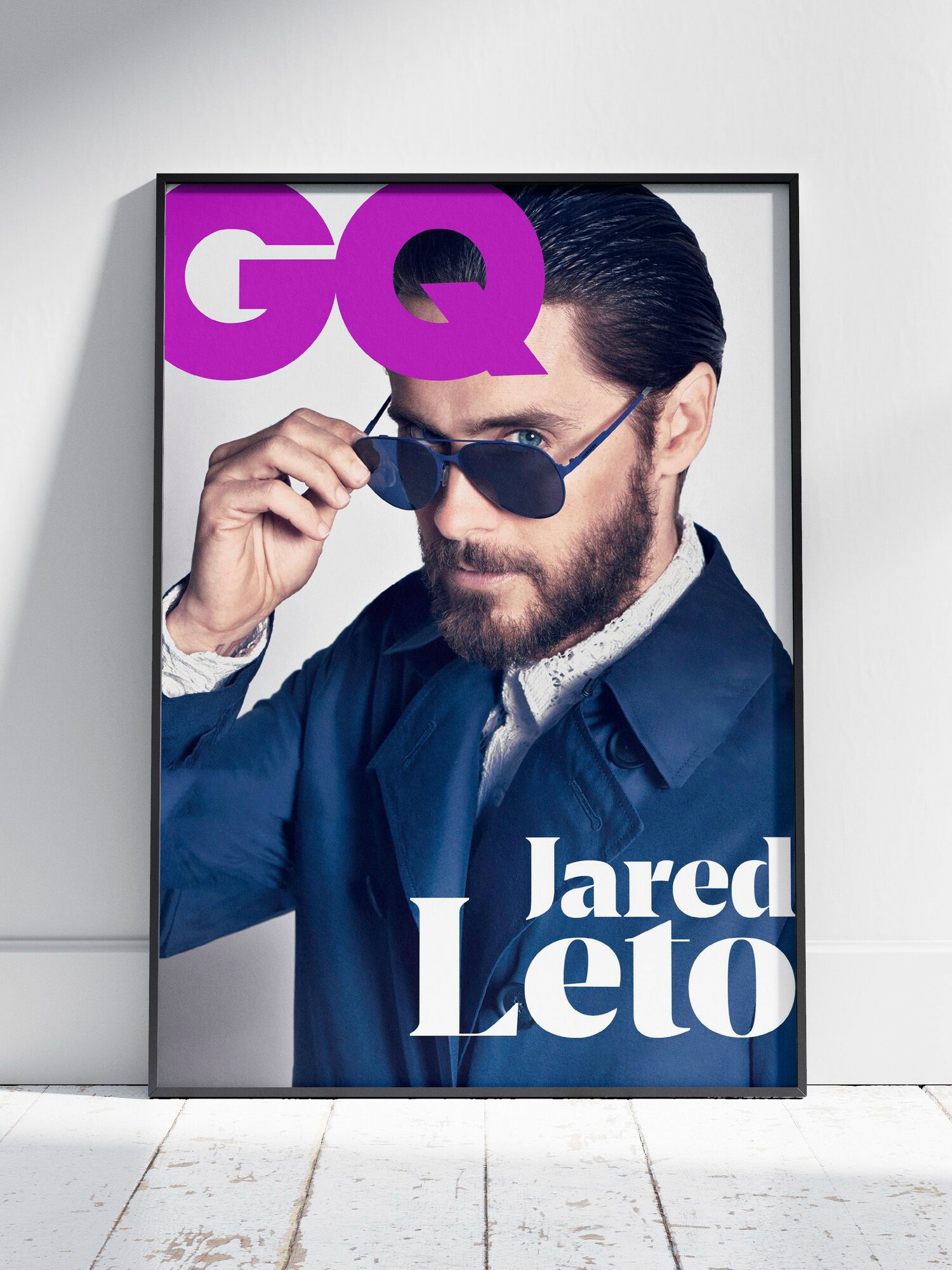 Плакат на стену для интерьера Джаред Лето (Jared Leto 46) - Постер по актеру фильма, кино, сериала формата A4 (21x30 см)