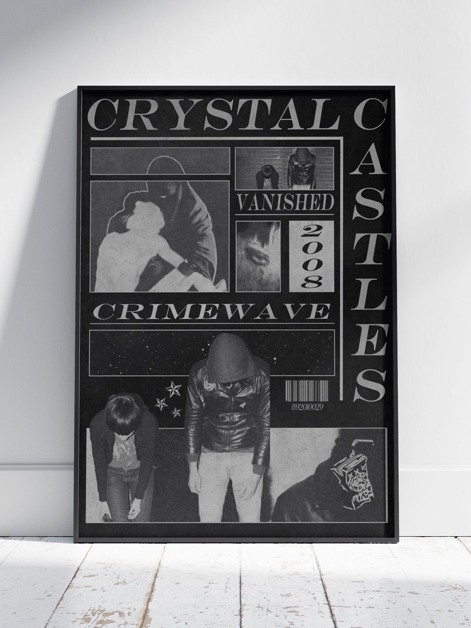 Плакат на стену для интерьера Кристал Кастлс (Crystal Castles 22) - Постер по музыке и артисту формата A4 (21x30 см)