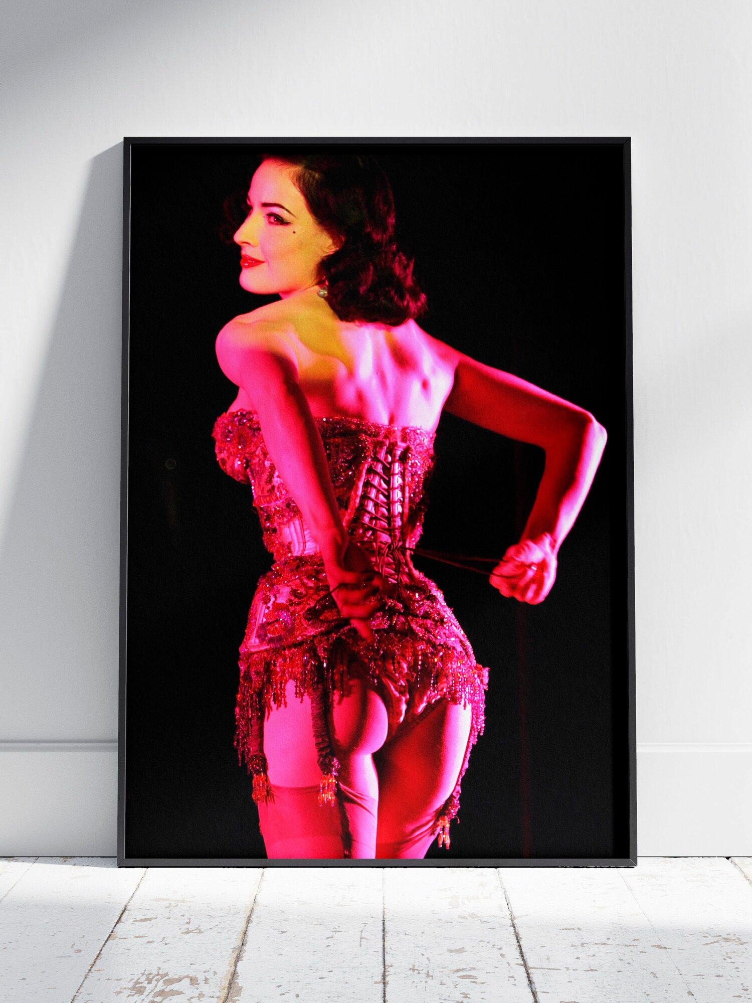 Плакат на стену для интерьера Дита фон Тиз (Dita Von Teese 34) - Постер по модели, бренду и моде формата A4 (21x30 см)