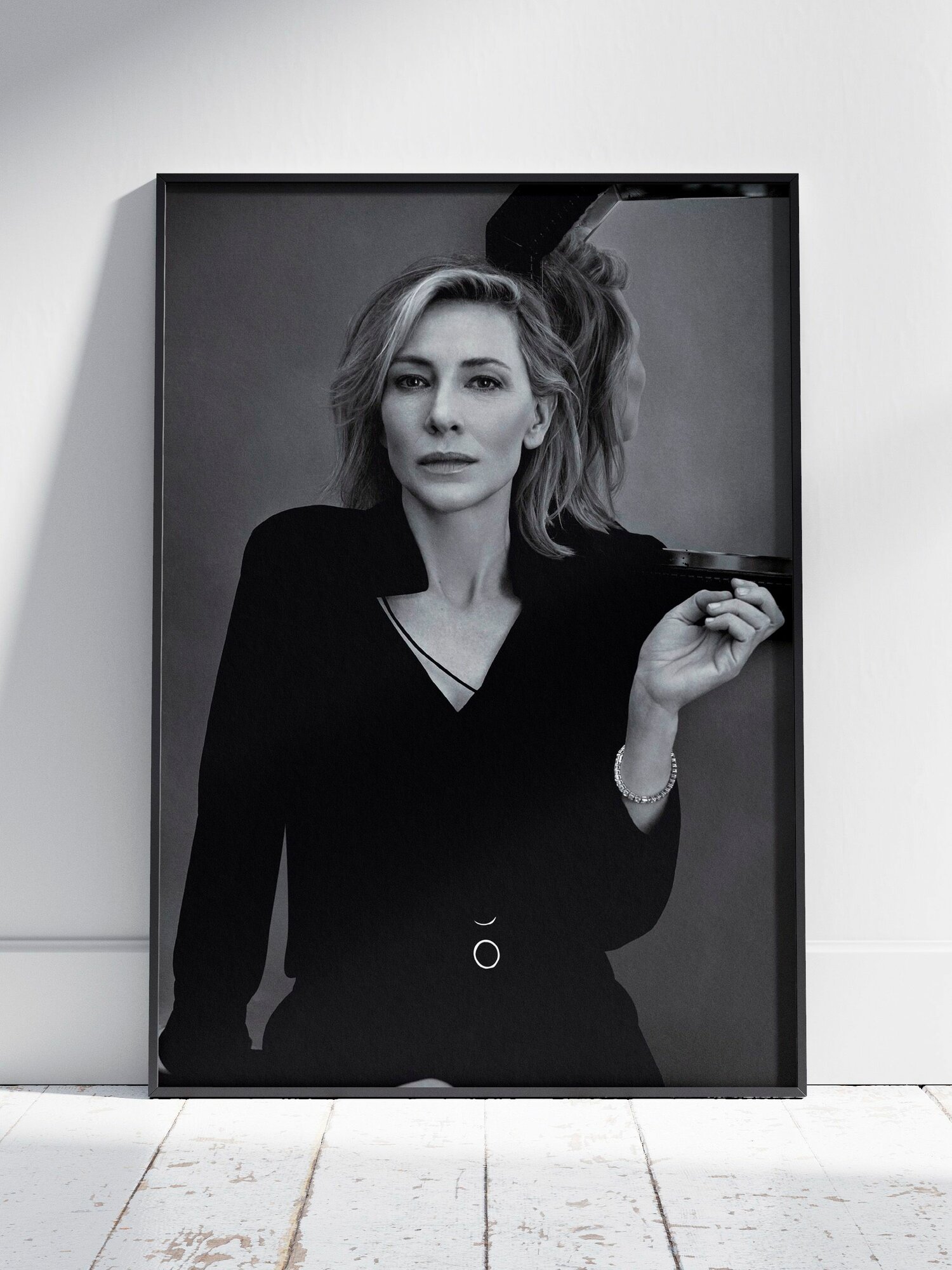 Плакат на стену для интерьера Кейт Бланшетт (Cate Blanchett 18) - Постер по актеру фильма, кино, сериала формата A4 (21x30 см)