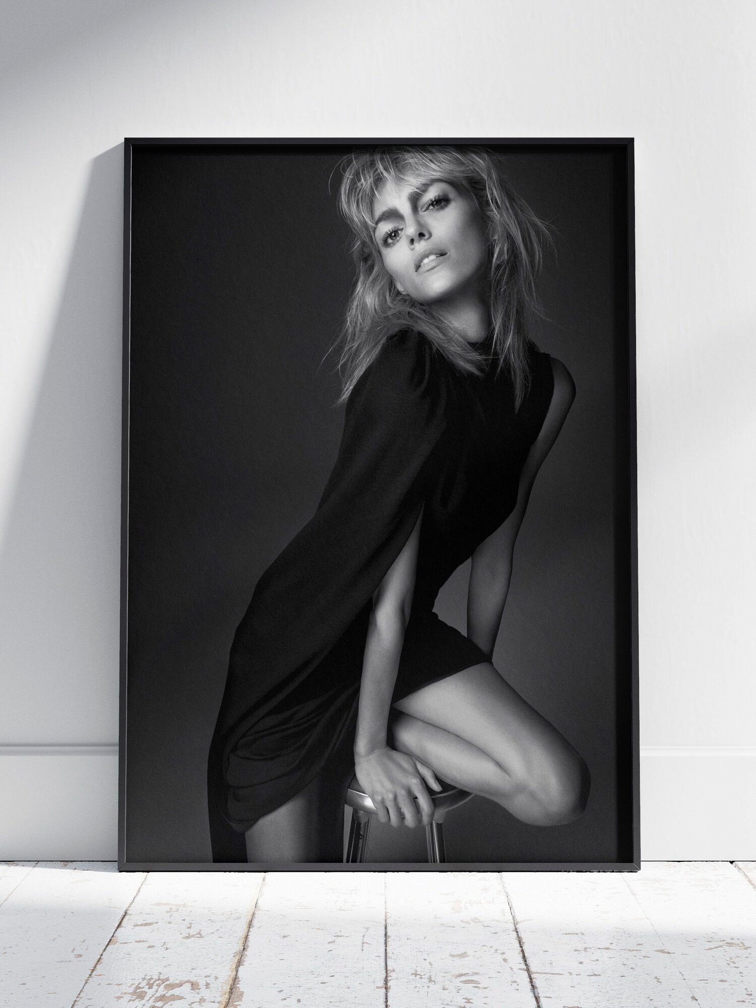 Плакат на стену для интерьера Аня Рубик (Anja Rubik 11) - Постер по модели, бренду и моде формата A4 (21x30 см)