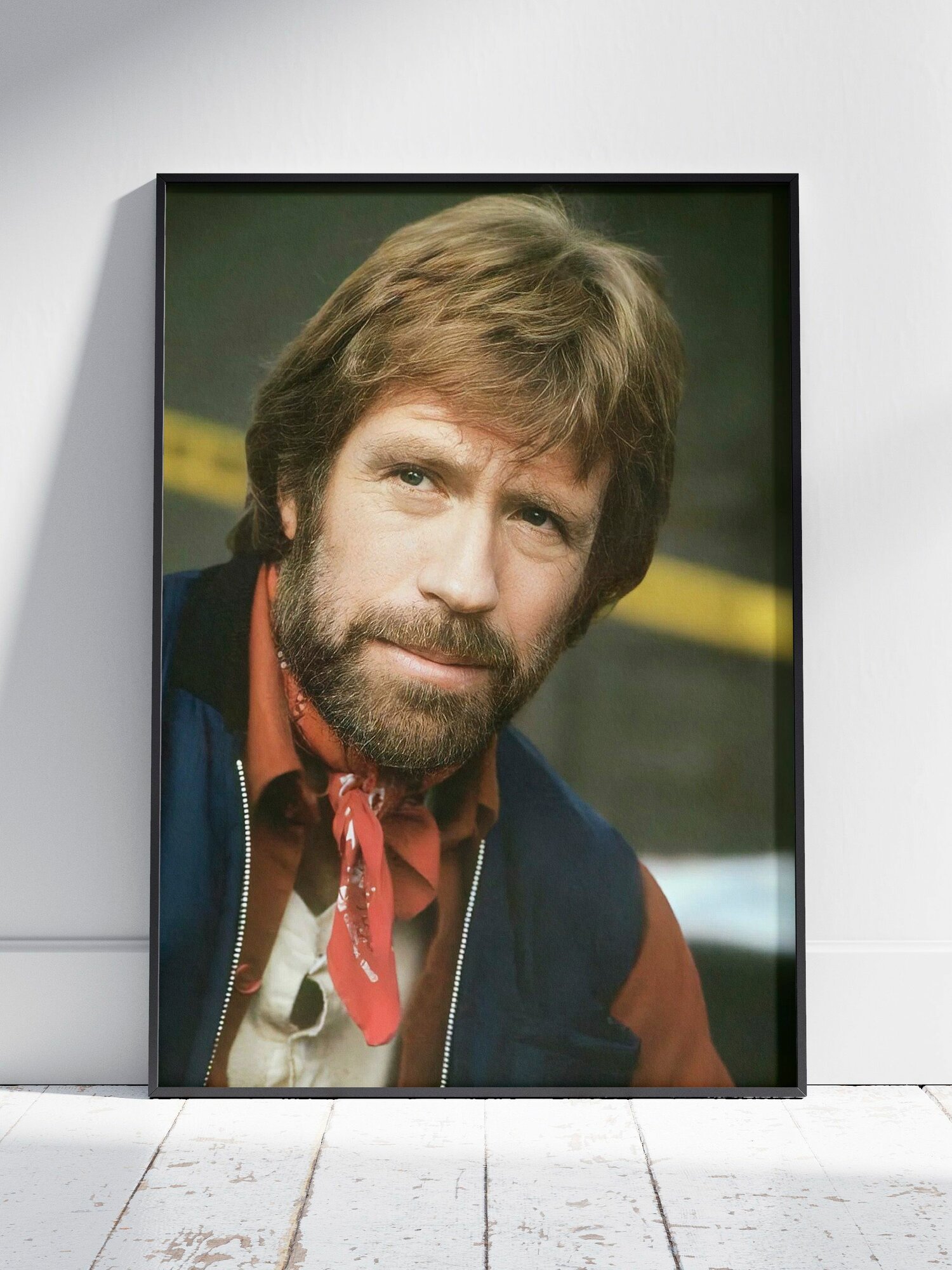 Плакат на стену для интерьера Чак Норрис (Chuck Norris 16) - Постер по актеру фильма, кино, сериала формата A4 (21x30 см)