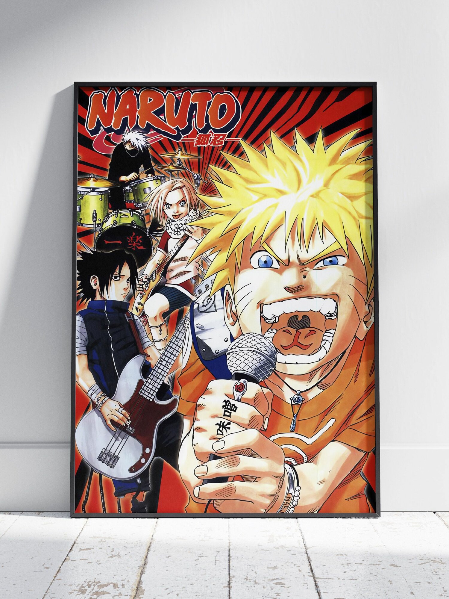 Плакат на стену для интерьера Наруто Ураганные Хроники (Naruto 28) - Постер по аниме и японской анимации формата A4 (21x30 см)