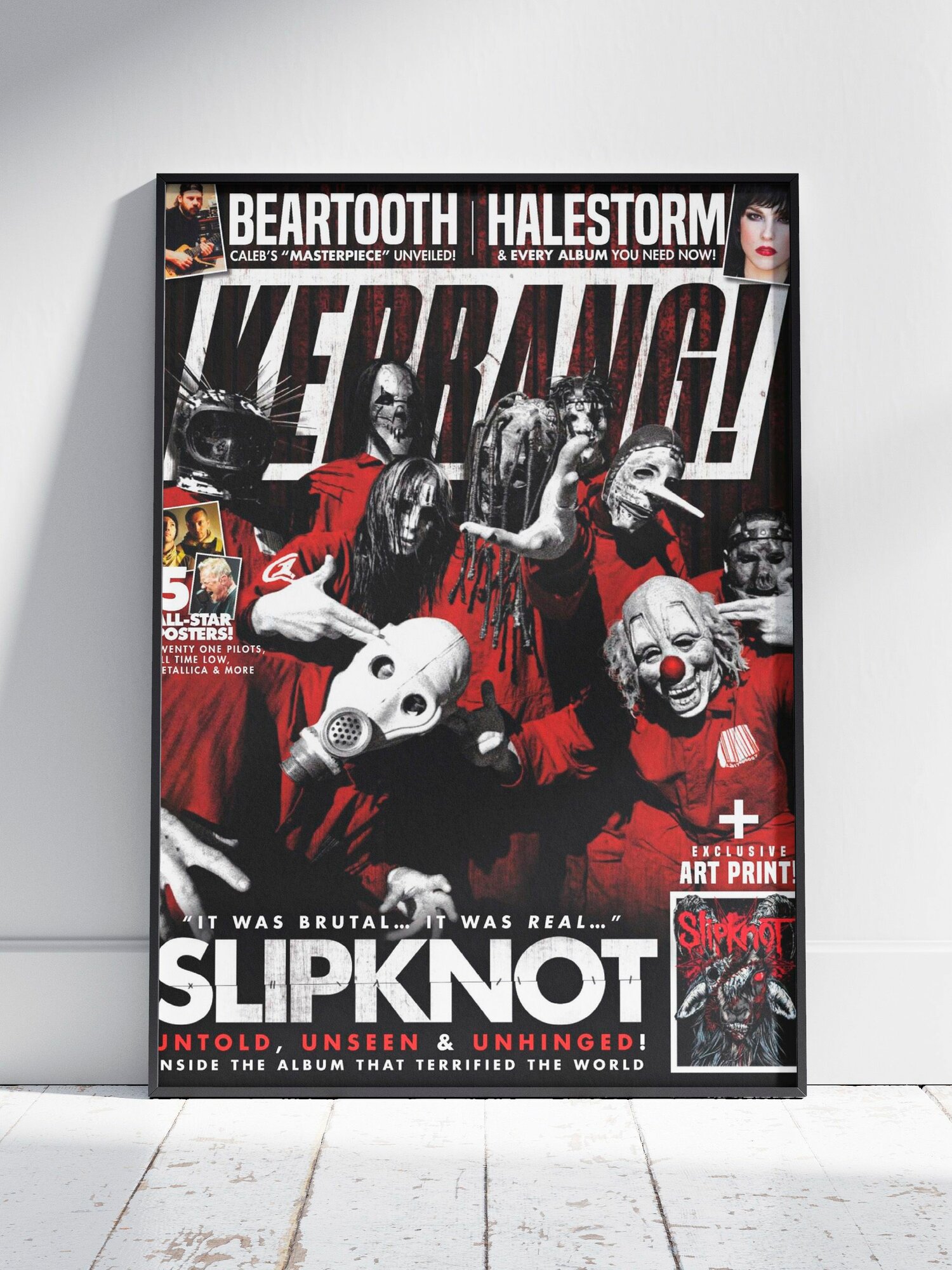 Плакат на стену для интерьера Слипкнот (Slipknot 3) - Постер по музыке и артисту формата A4 (21x30 см)