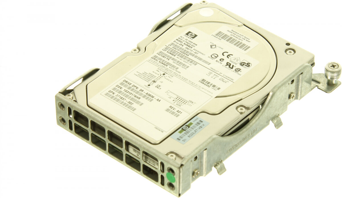 Жесткий диск HP 279785-001 36,4Gb U320SCSI 3.5" HDD