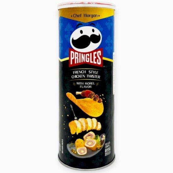 Картофельные чипсы Pringles Шеф Морган Куриный Твистер со Сморчками 80 г