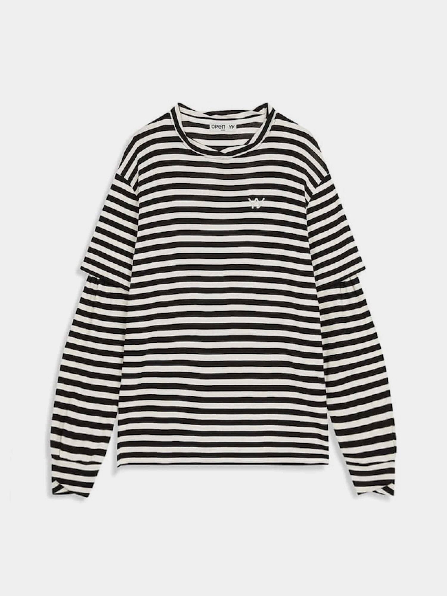 Лонгслив OPEN YY Layered Stripe