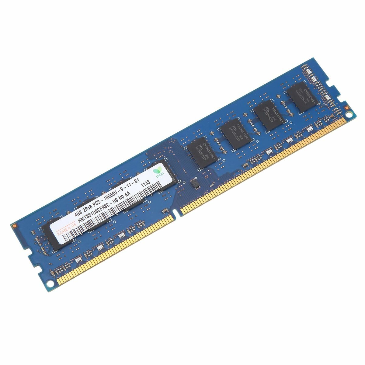 Оперативная память Hynix 4Gb DDR3 DIMM 1333Мгц 1.5v PC3-10600U