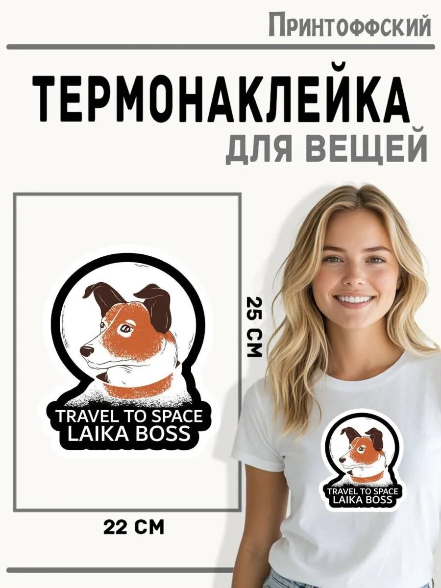 Термонаклейка для одежды и аксессуаров DTF-печать Лайка — фото 1