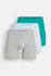 Трусы CALVIN KLEIN Boxer BRIEF 3 PACK, комплект из 3 шт., размер S, черный