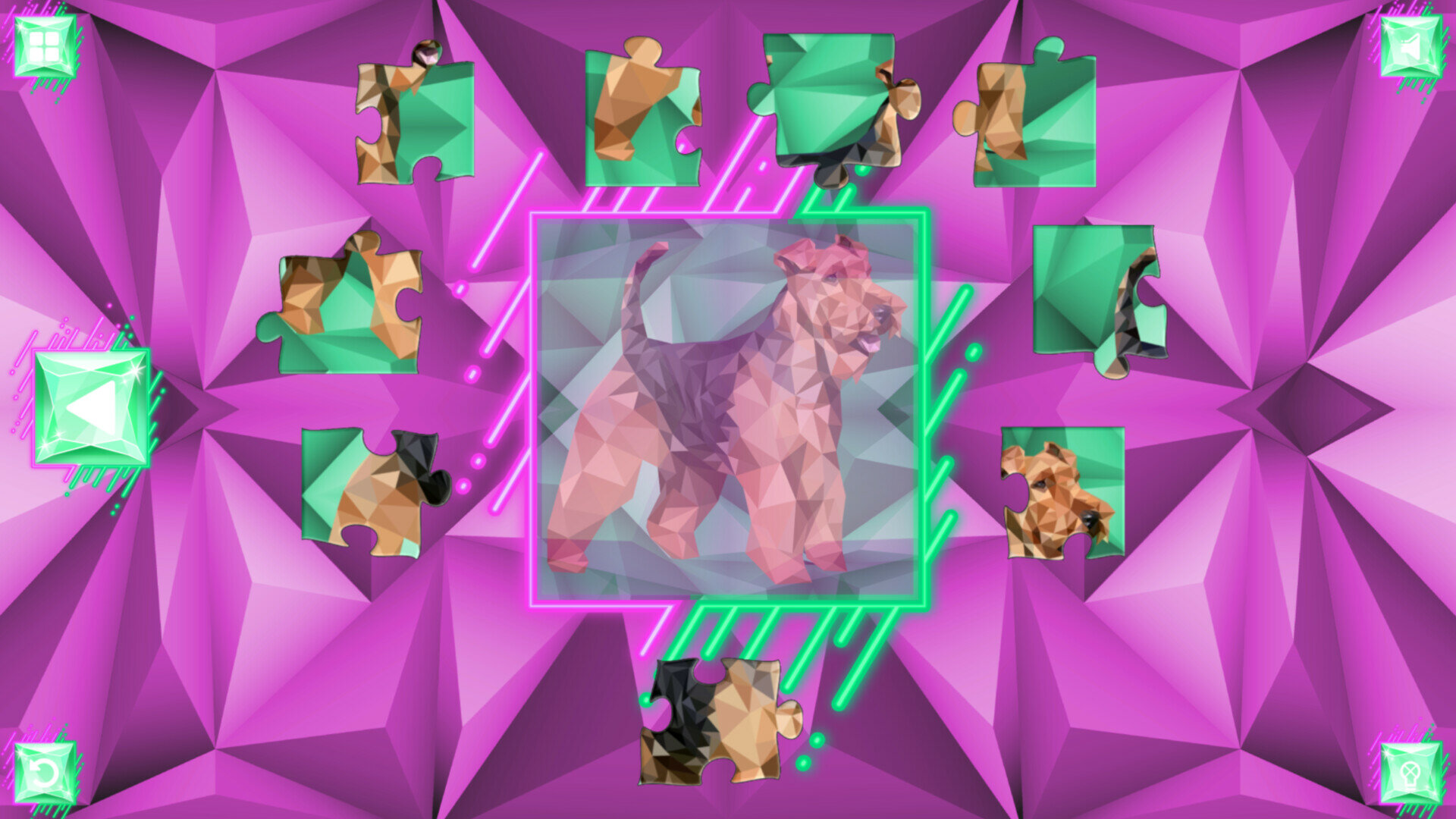 Poly Jigsaw: Dogs Steam Ключ • Активация Steam • регион Весь мир