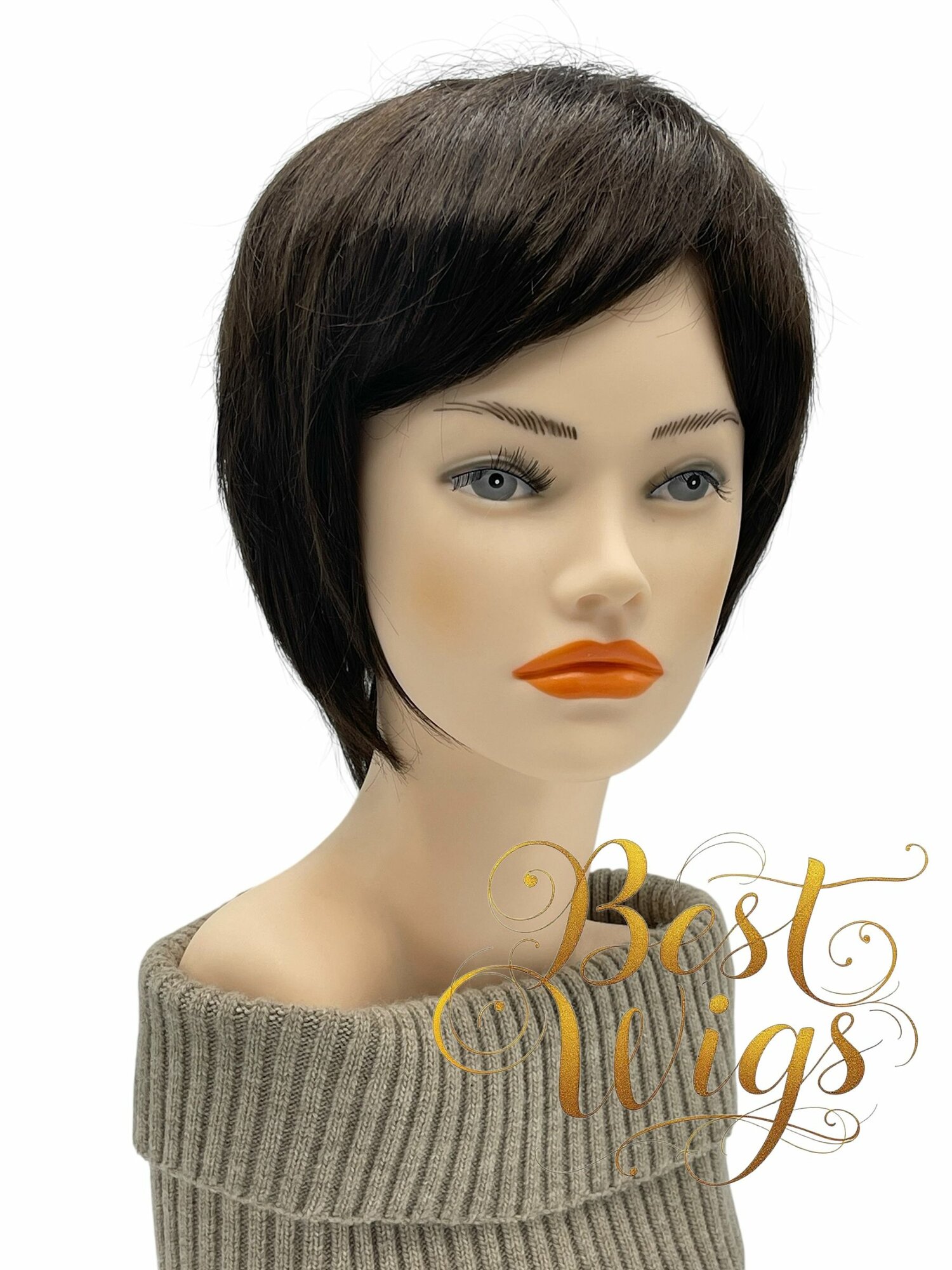 Best Wigs Полупарик, накладка из волос на клипсах, шиньон на клипсах