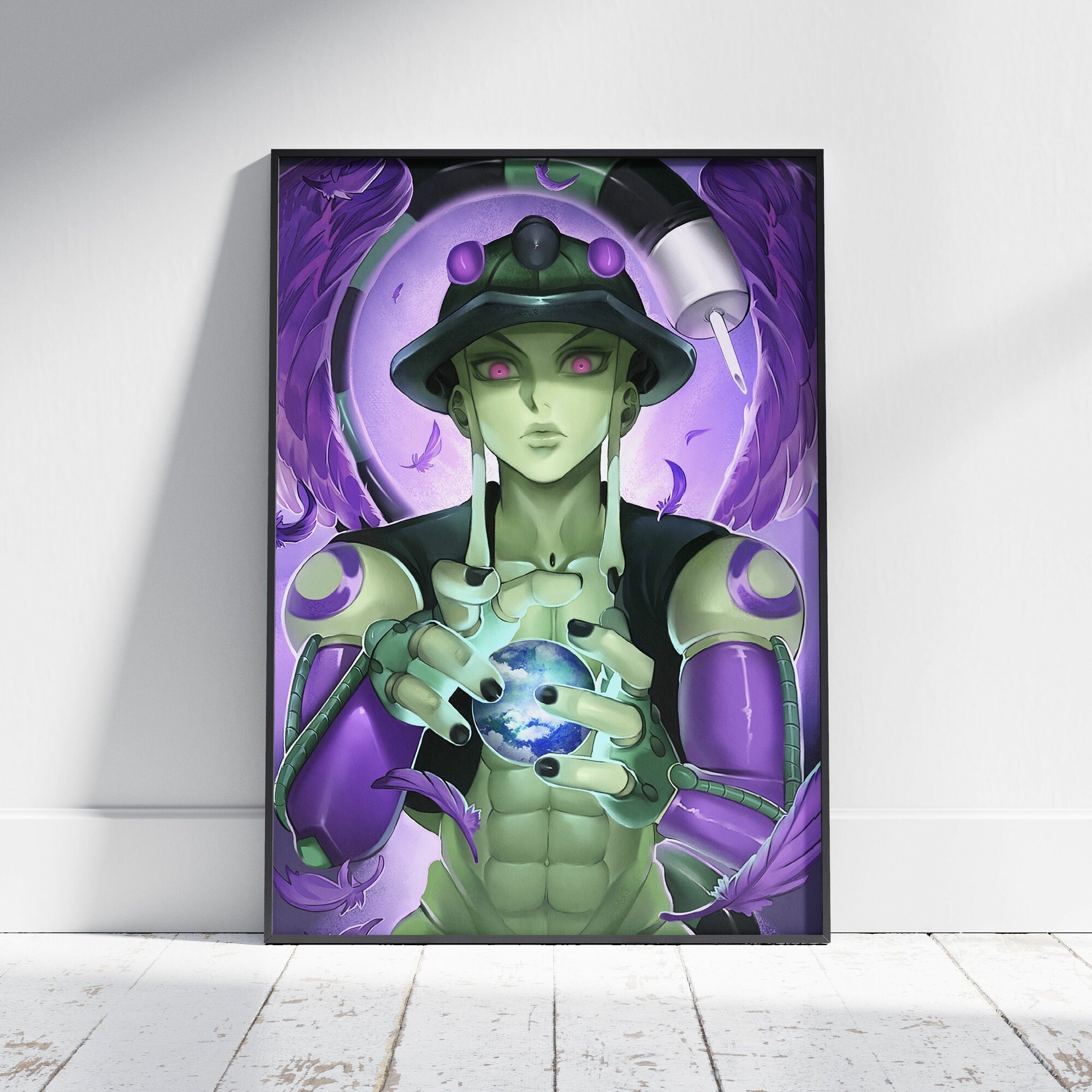 Плакат на стену для интерьера Hunter x Hunter (Меруэм 4) - Постер по аниме формата A3 (30х42 см)