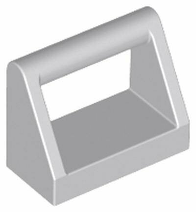 Деталь Lego 2432 Tile, Modified 1 x 2 with Bar Handle