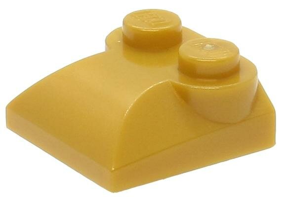 Деталь Lego 47457 Slope, Curved 2 x 2 x 2/3 with 2 Studs and Curved Sides