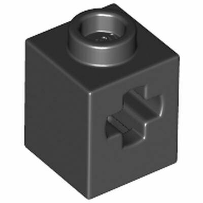 Деталь Lego 73230 Technic, Brick 1 x 1 with Axle Hole