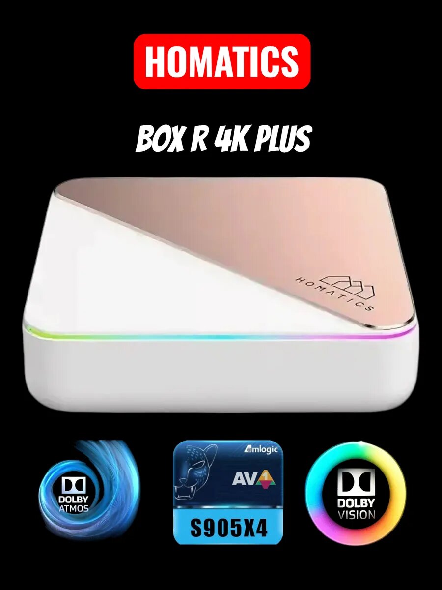 Топовая смарт приставка, медиаплеер Box R 4K Plus
