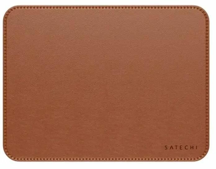 Коврик для мыши Satechi Vegan-Leather Premium Mouse Pad коричневый