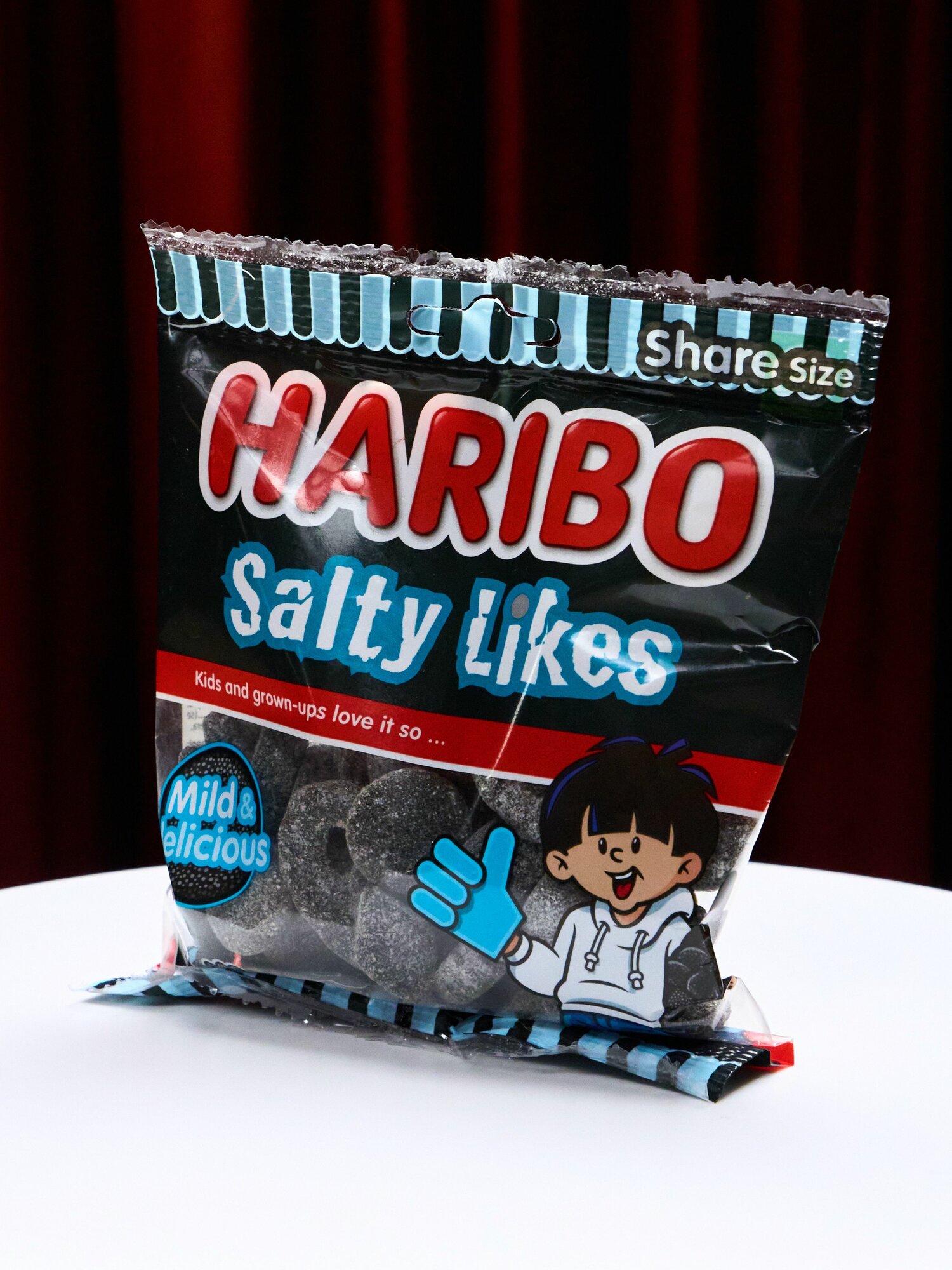 Мармелад лакричный Haribo Salty Likes соленый лайки 160 г