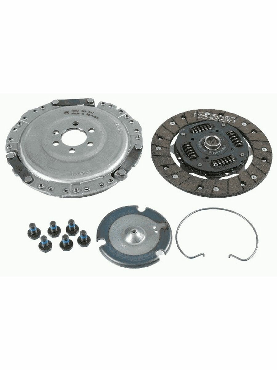 Сцепление в сборе (без подшип.) SACHS 3000822601 для Audi, Seat, Skoda, Volkswagen; Ауди, Сеат, Шкода, Фольксваген