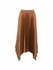 Юбка Joseph Ade asymmetric skirt, размер 36, коричневый