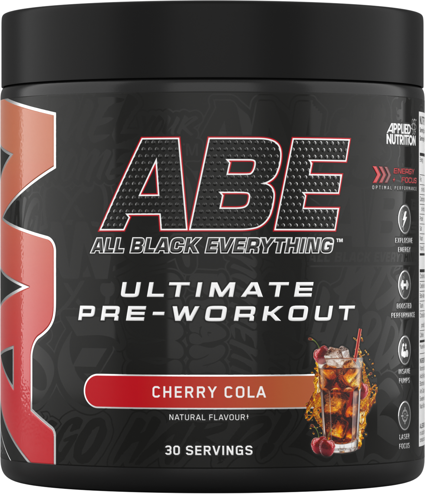 Предтренировочный комплекс ABE 375 гр Вишня-кола /Applied Nutrition ABE pre workout