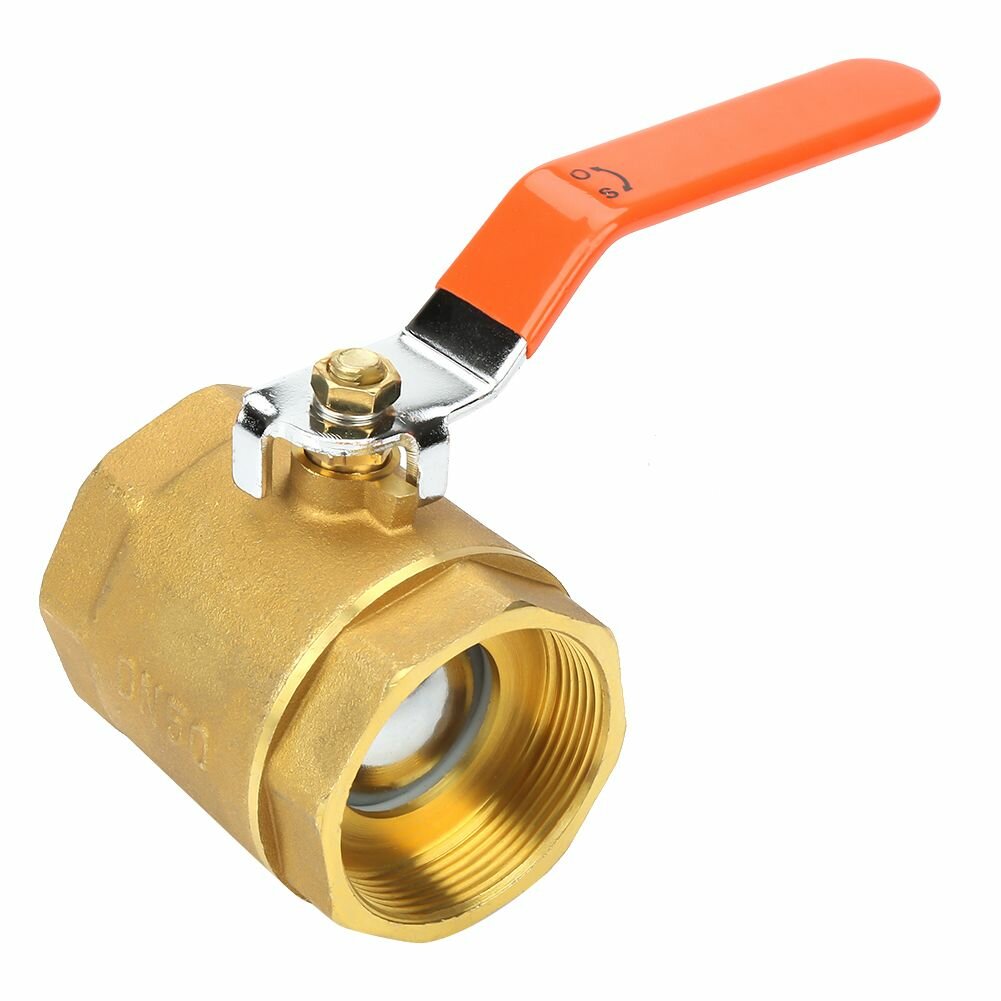2-дюймовый латунный шаровой кран с резьбой DN50 BSP, 1,6 МПа, для регулирования расхода воды, нефти и газа, для тяжелых условий эксплуатации