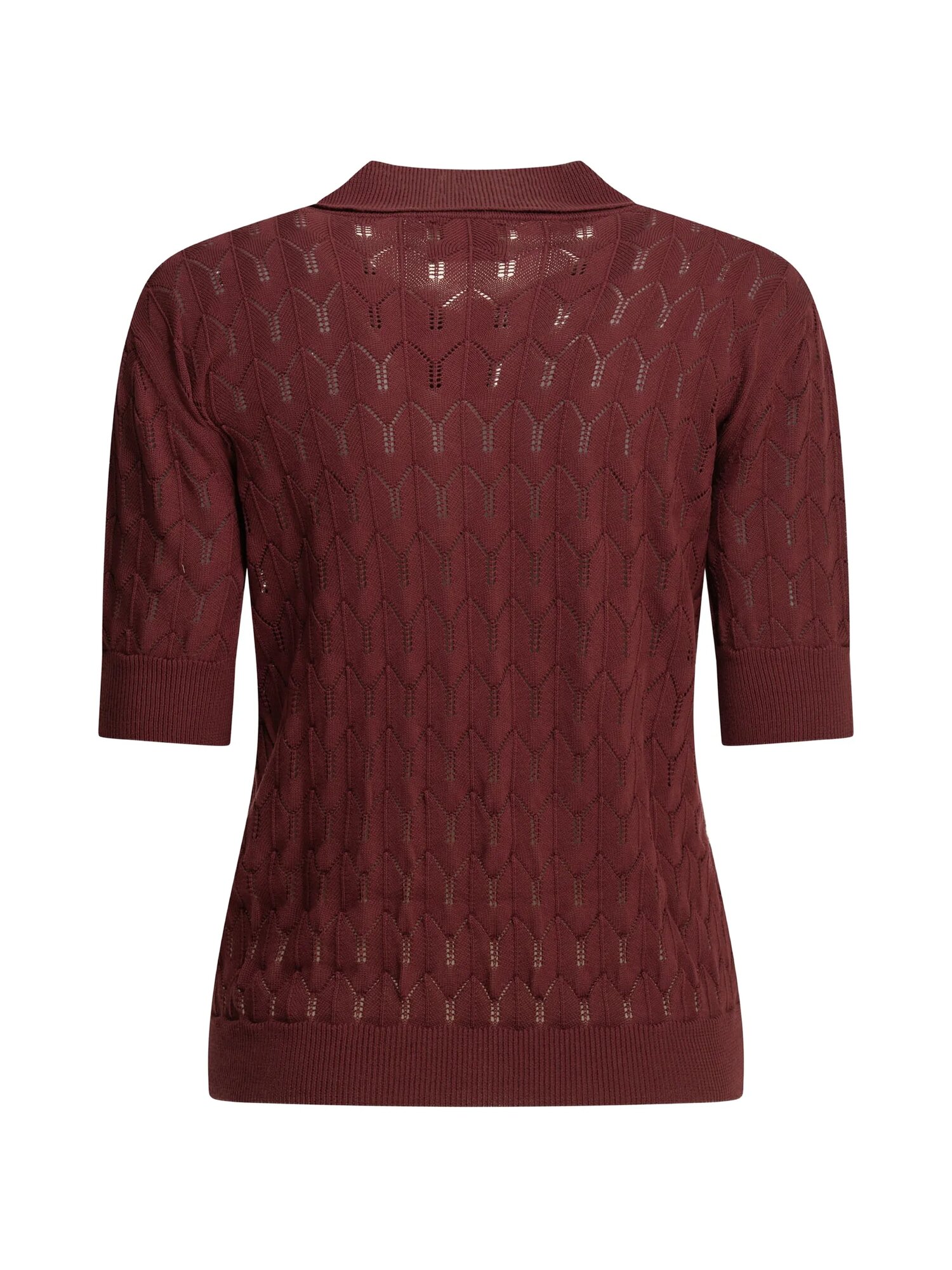 Рубашка RAKKI California pointelle-knit polo top