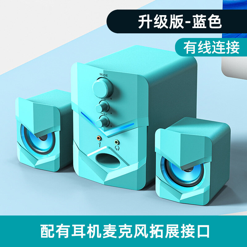 Компьютерная проводная Bluetooth-колонка, настольная универсальная креативная персонализированная USB-мини-колонка