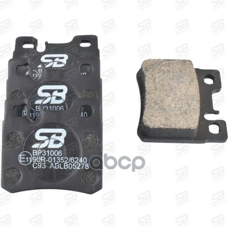 Колодки тормозные SB Nagamochi арт. BP31006