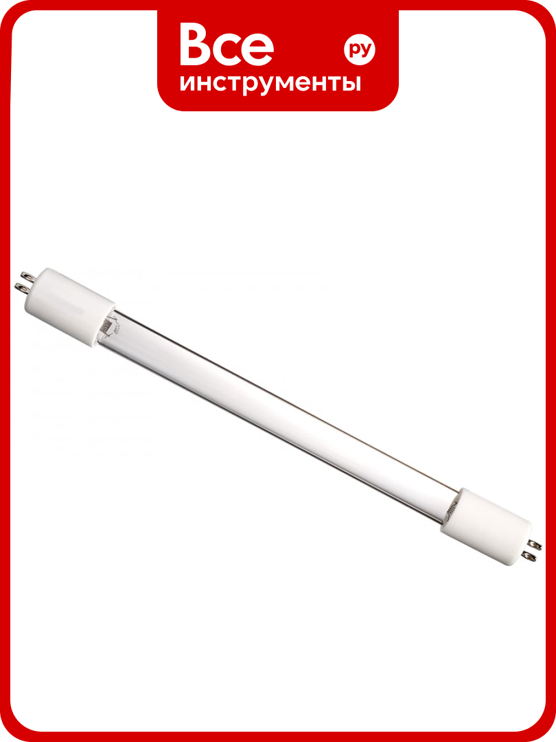 Ультрафиолетовая бактерицидная лампа Uniel UVCB, G5, CL EFL‑T5‑8 UL‑00007281, трубчатый тип T5, безозоновая технология